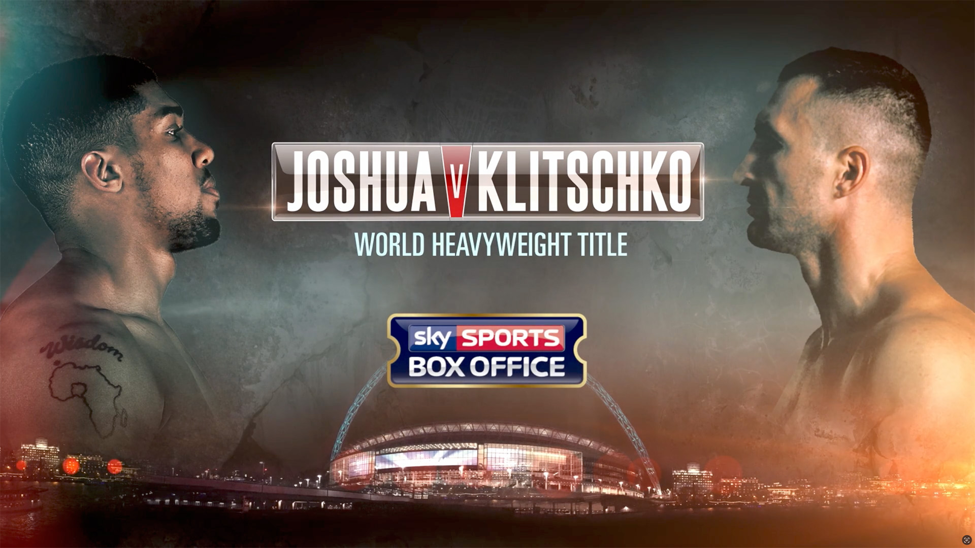 PPV Boxing Title: Joshua Vs Klitschko - John Hobson Design